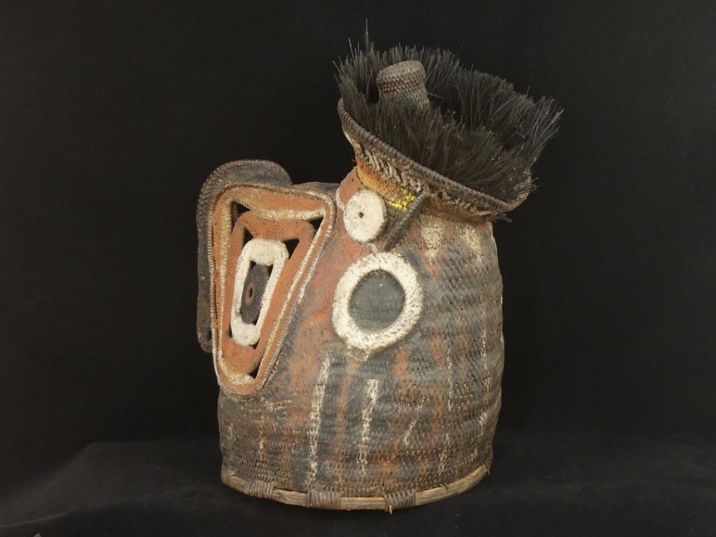 Masque traditionnel Papou Baba Tagwa - Peuple Abelam - Boutique Oviry