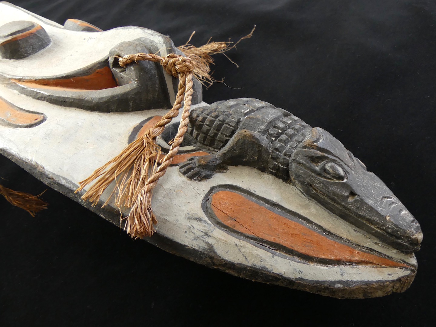 Masque Savi Papou Sépik Tambanum sculpté à la main - Boutique OVIRY