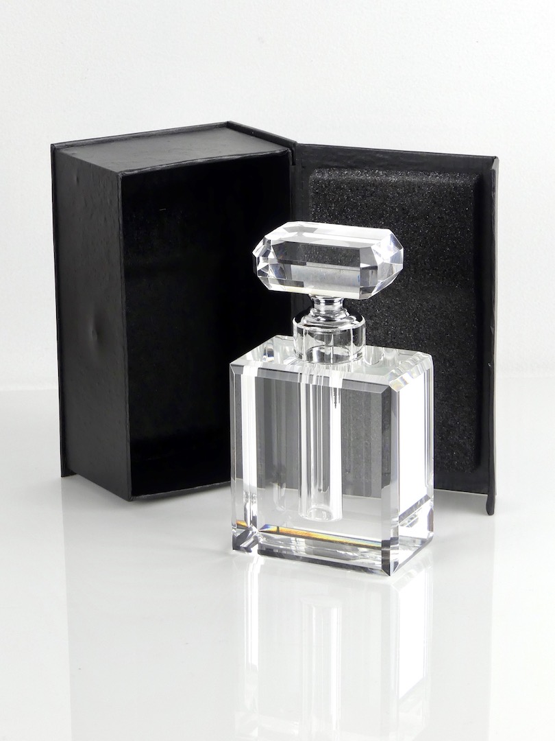 Bouteille de parfum Coco en cristal - Design italien - Boutique OVIRY