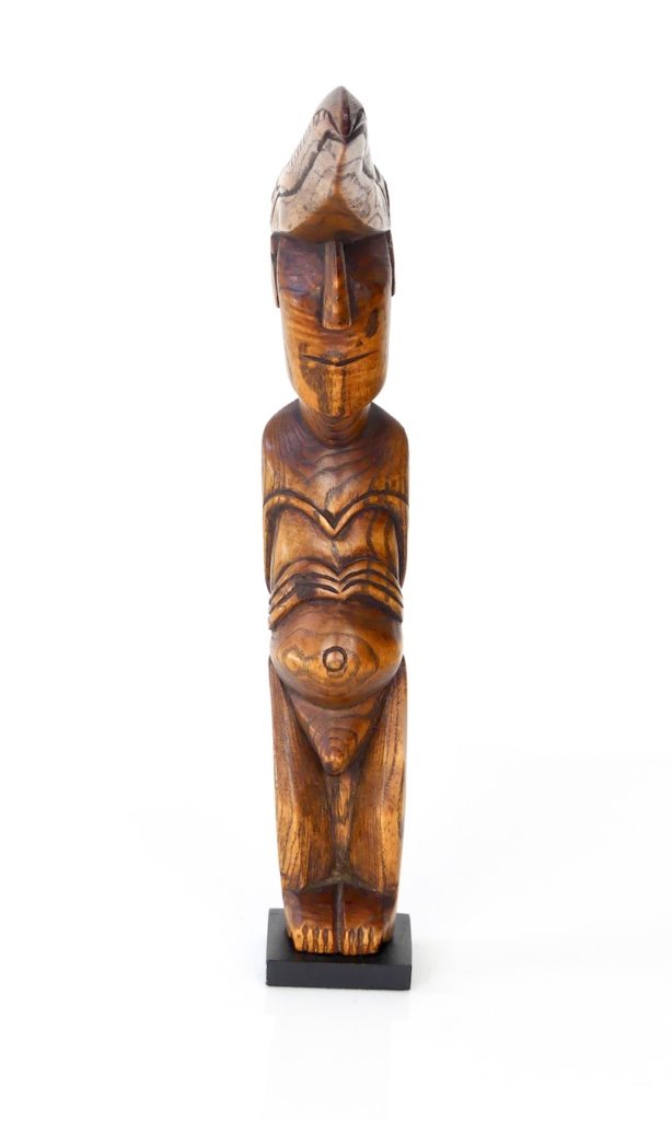 Tangata Manu Homme oiseau sculpture Rapa Nui ancienne et rare OVIRY