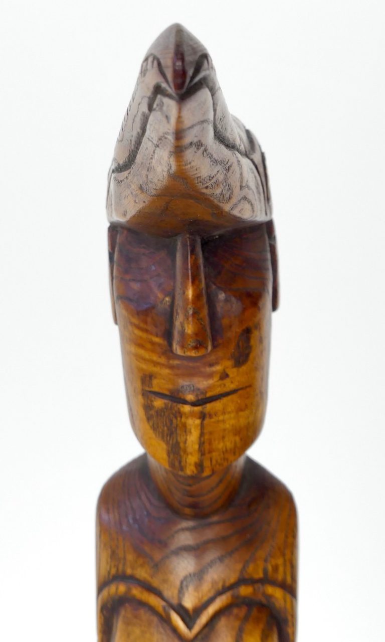 Tangata Manu Homme oiseau sculpture Rapa Nui ancienne et rare OVIRY