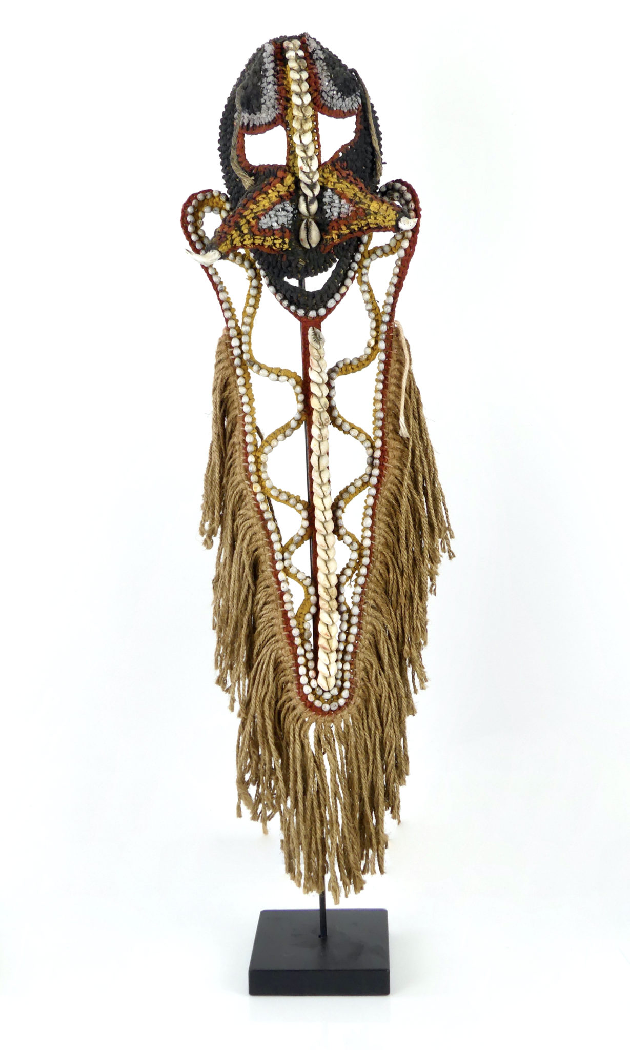 Masque et plastron tressé Baba - Papouasie Nouvelle Guinée - OVIRY