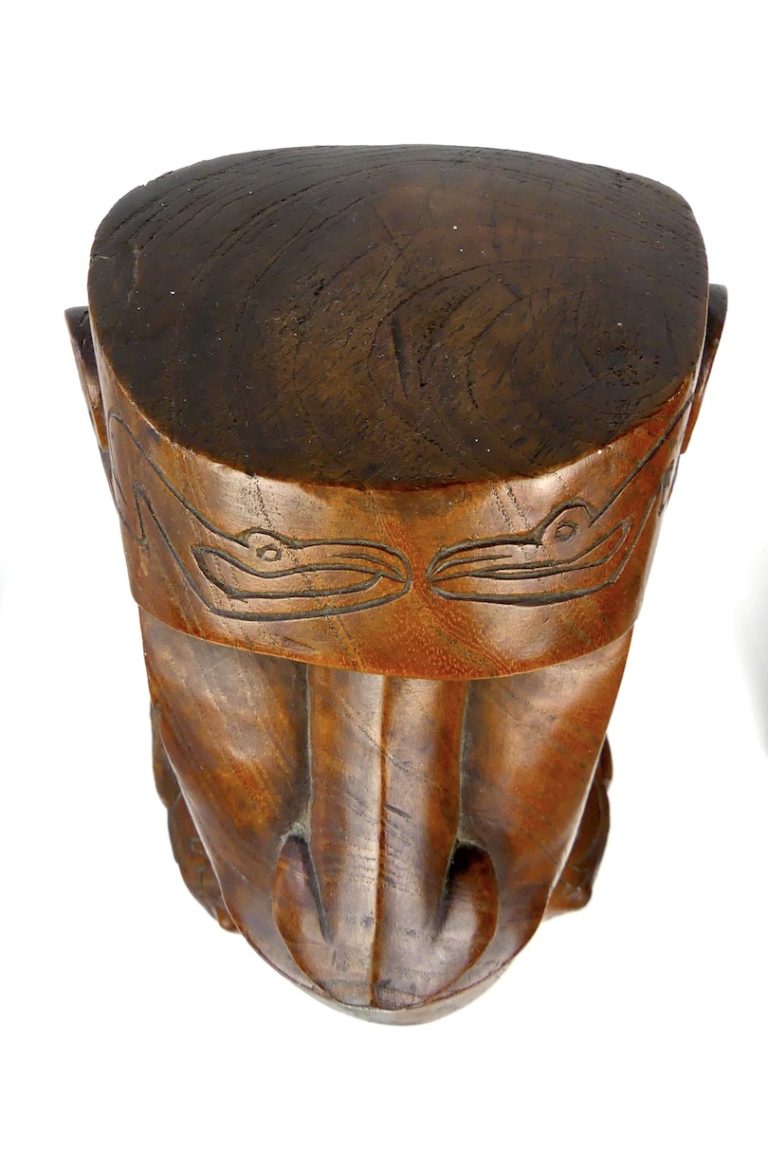 Grand Moaï Make Make en bois sculpté Rapa Nui - Île de Pâques - OVIRY