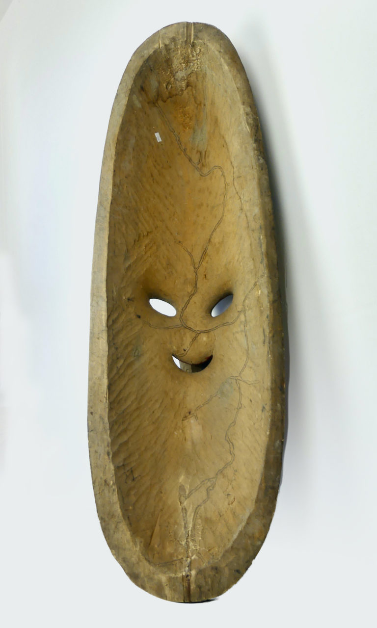 Grand masque monumental papou - Ramu Bas Sépik - Boutique OVIRY