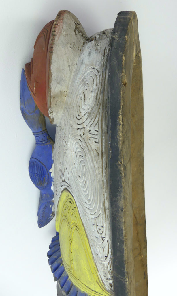 Grand masque monumental papou - Ramu Bas Sépik - Boutique OVIRY