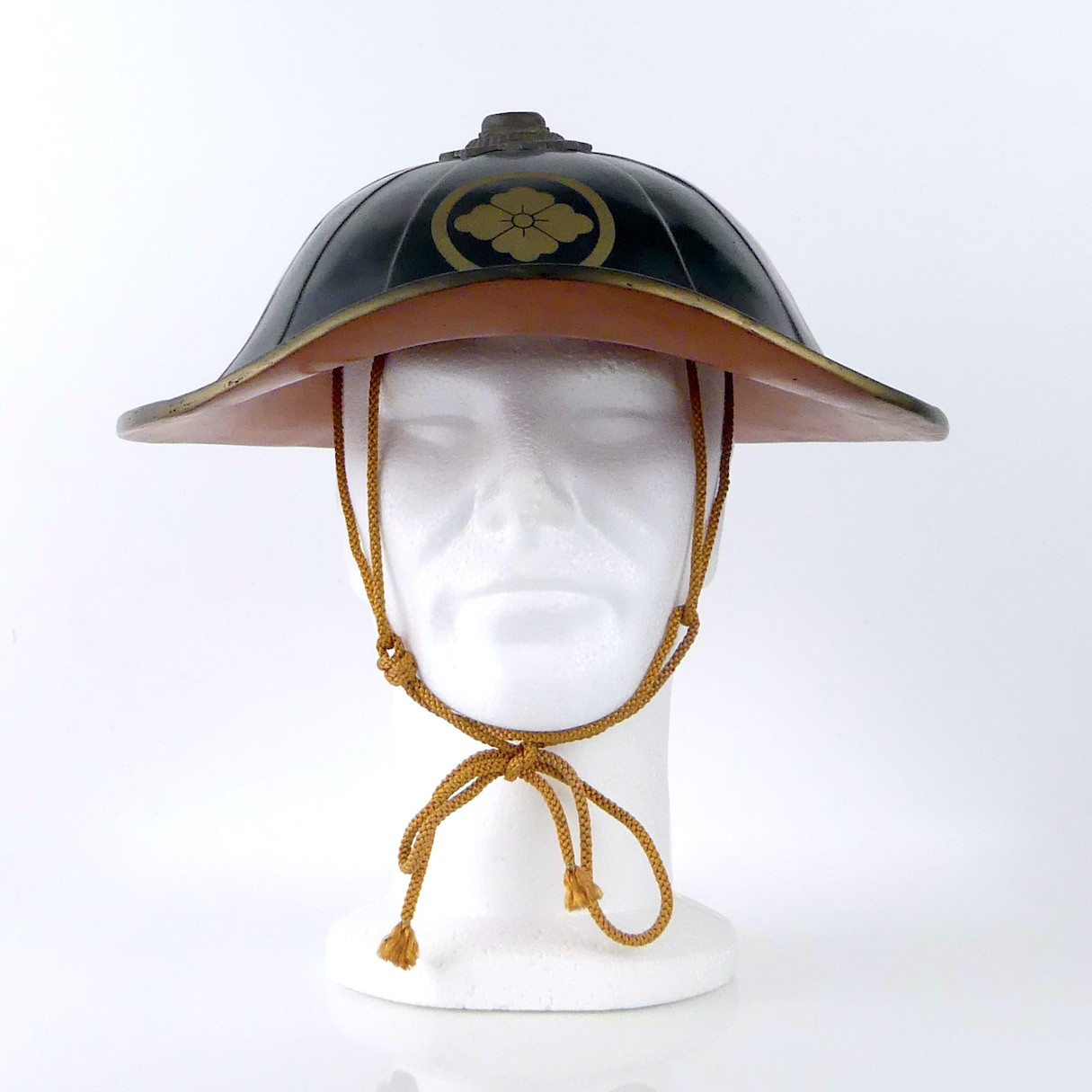 Jingasa casque traditionnel japonais - Bajô-gasan - Période Edo - OVIRY