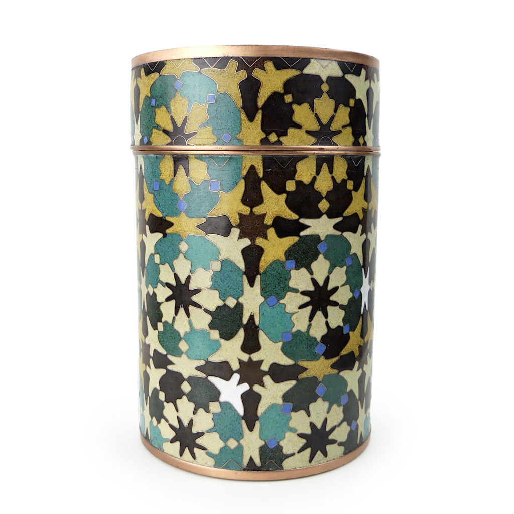 Boîte ronde Perse en cloisonné Fabienne Jouvin Paris - OVIRY