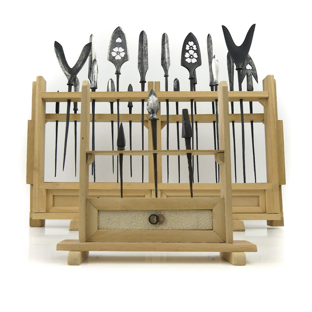 21 pointes de flèches japonaises Yanone - Japon - Mi-Edo - OVIRY