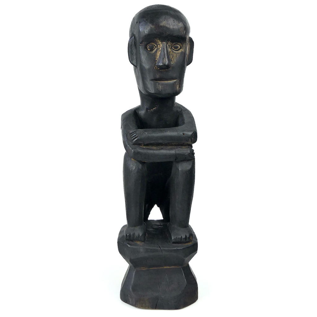 Statue Bulul traditionnelle en bois originaire d’Ifugao - Philippines