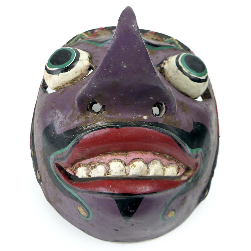 Cinq masques Topeng javanais Wayang Topeng - Java - OVIRY